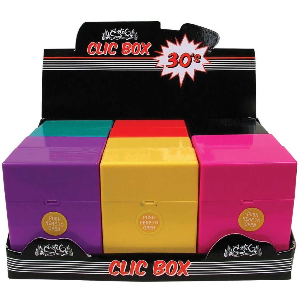 30s CLIC BOX COLOURS (12=1)
