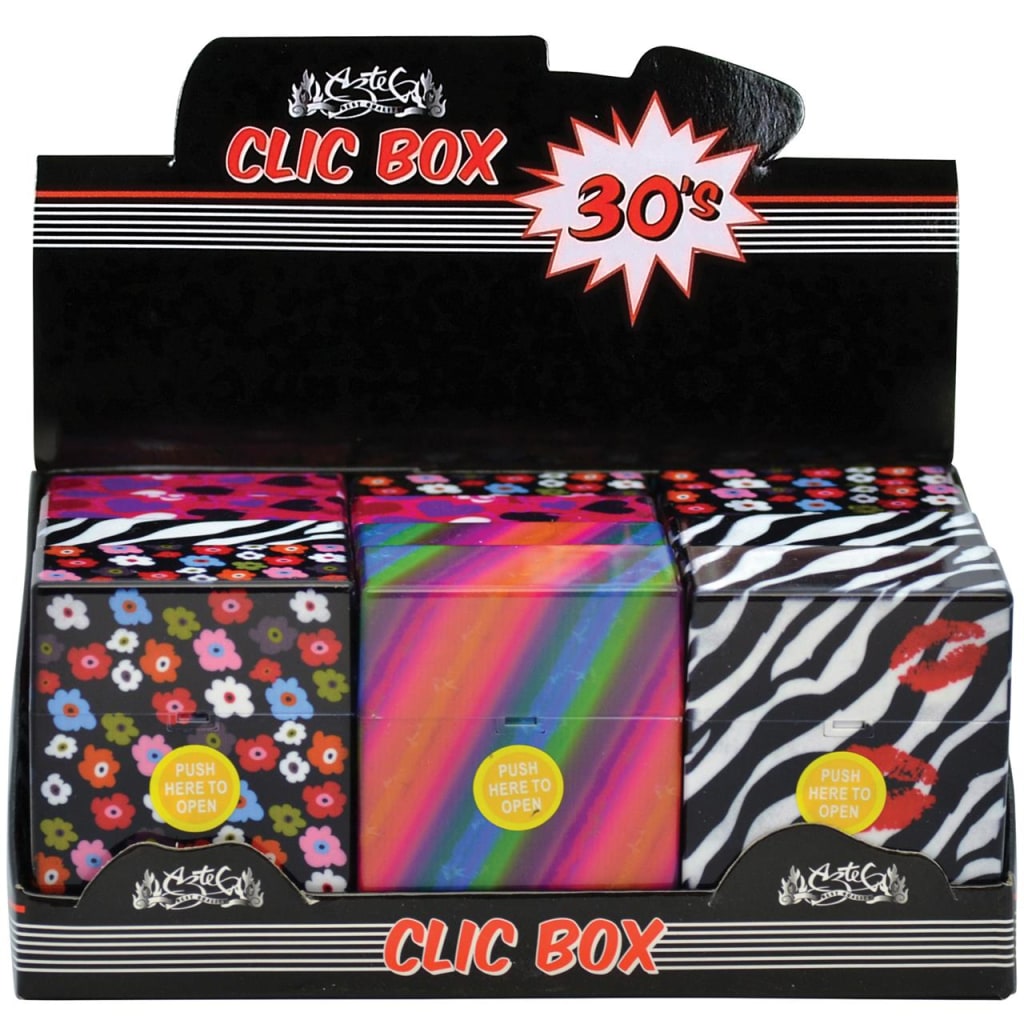 AZTEC 30s CLIC BOX FLOWERS (12=1)