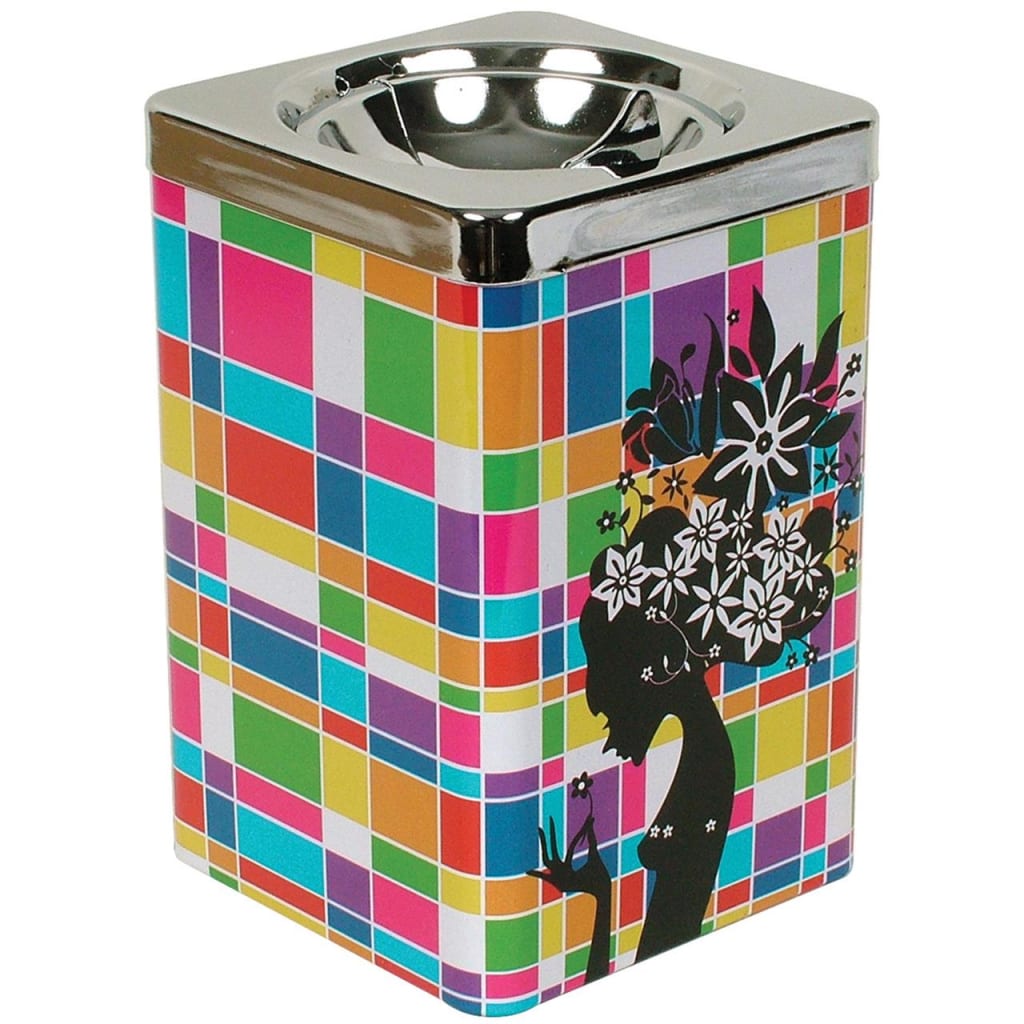 AZTEC SQUARE ASHTRAY - SILHOUETTE