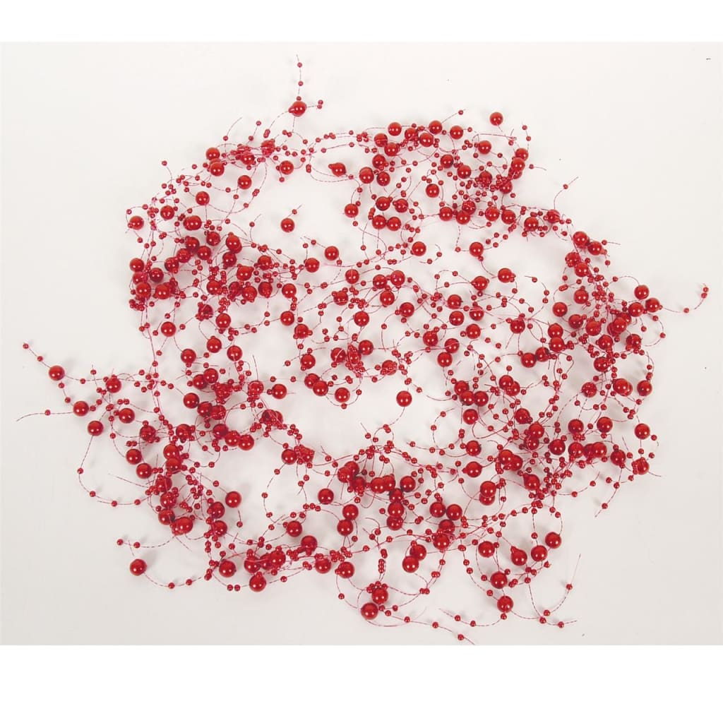 PEARL GARLAND 4298 RED