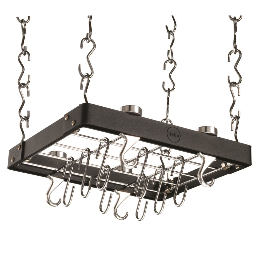 HAHN METRO CEILING RACK BLACK METAL