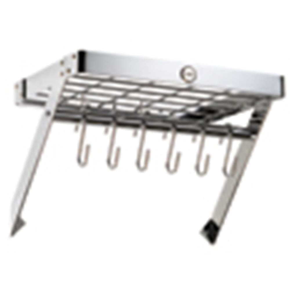 HAHN METRO WALL RACK CHROME