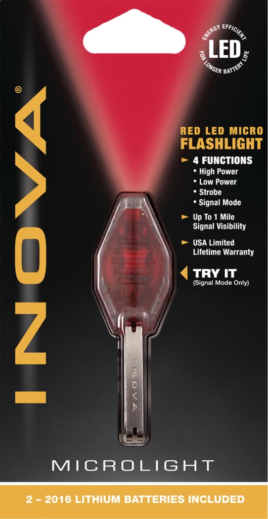 MICROLITE CLEAR BODY RED