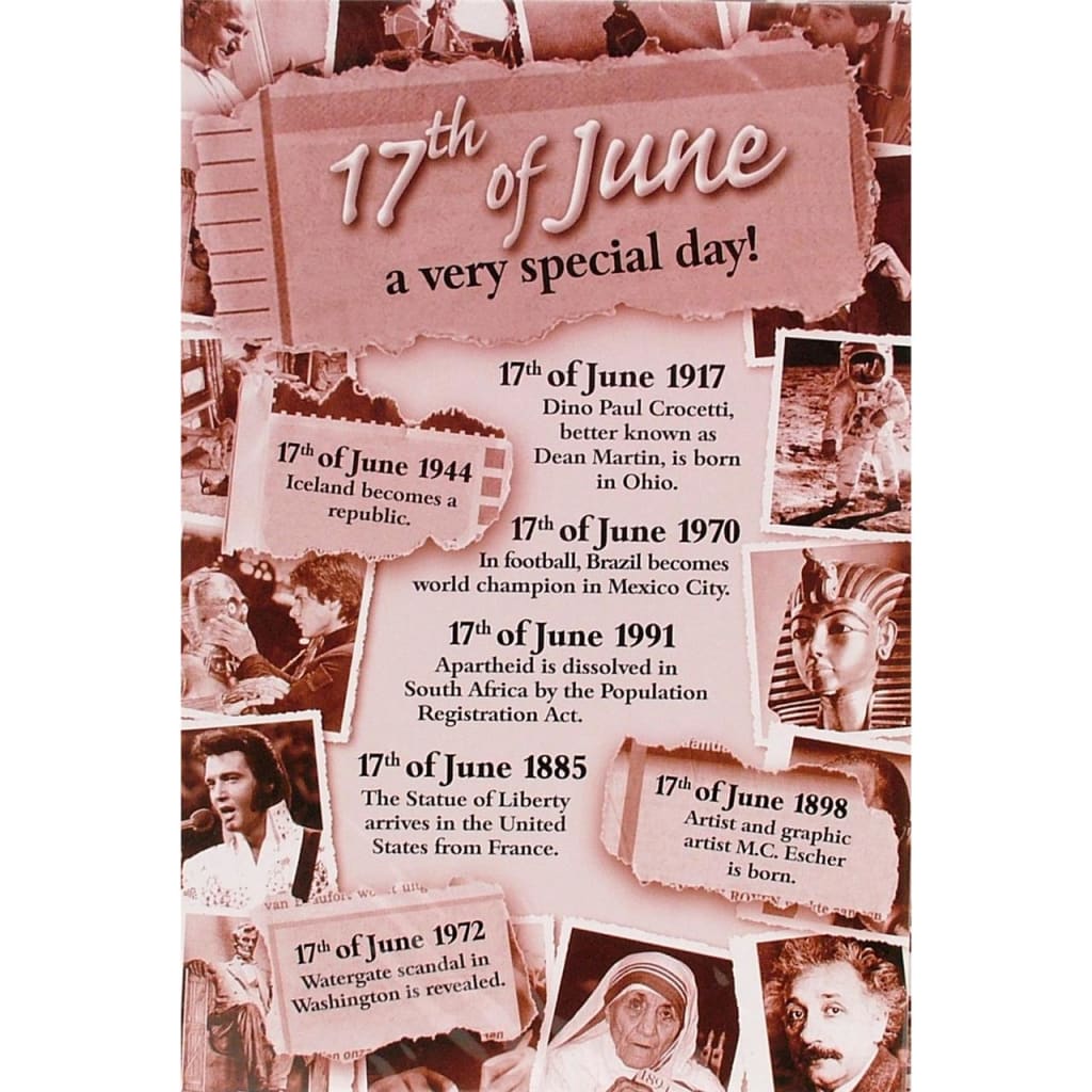 CHRONICLE CARD JUNE 17