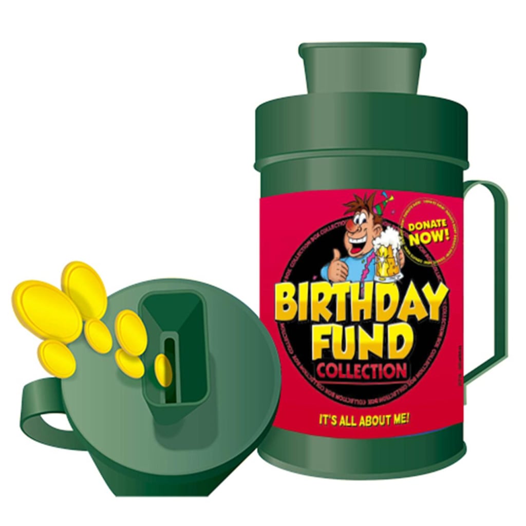 COLLECTION BOX BIRTHDAY FUND