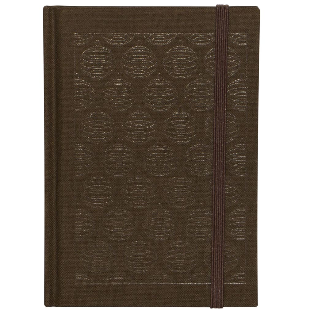 Linen A5 Journal Chocolate