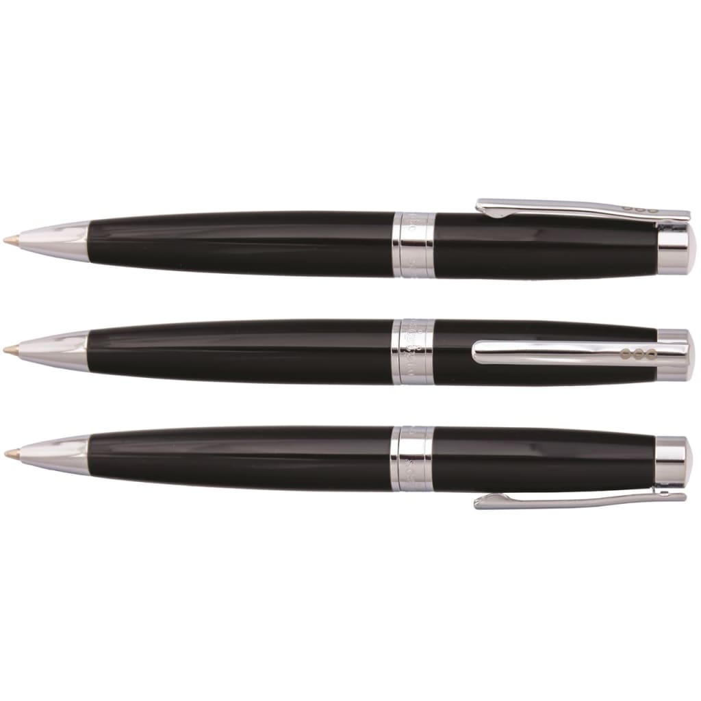 SCRIPTO Tribute Ballpoint Black / Silver