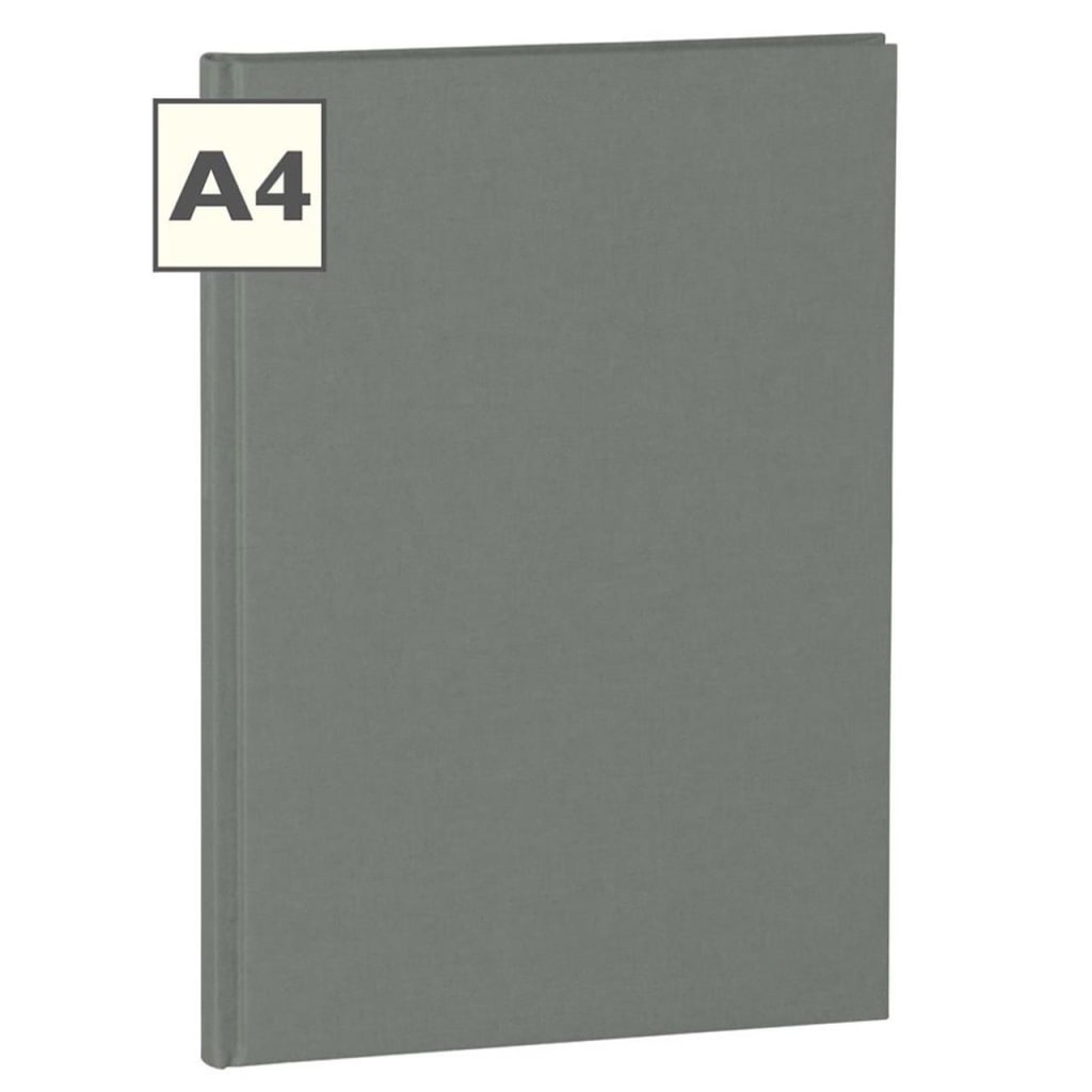 Book A4 Classic Lined Grey