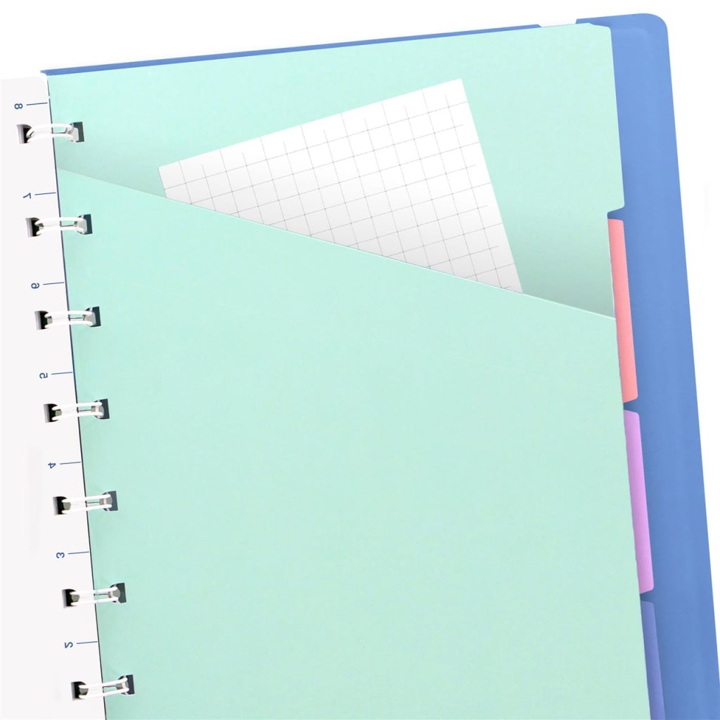 FILOFAX A5 CLASSIC NOTEBOOK VISTA BLUE