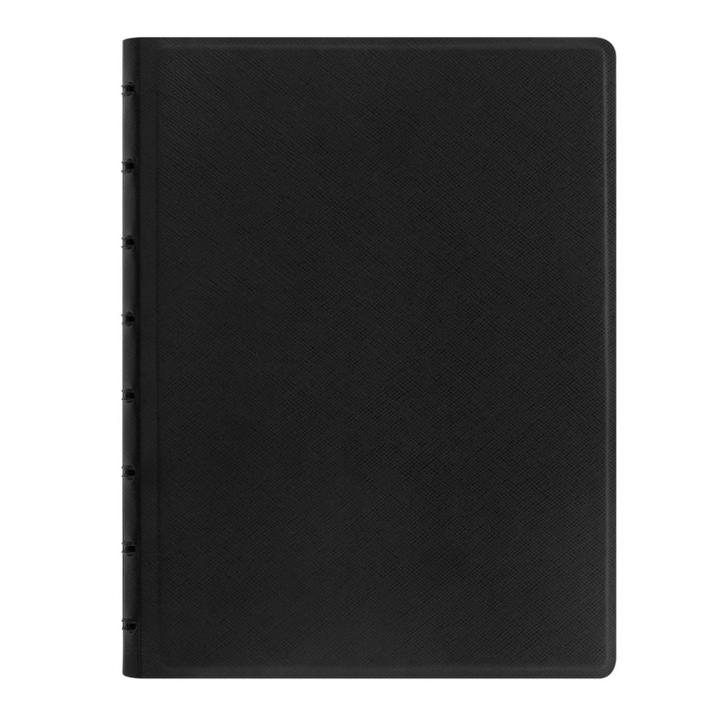 FILOFAX A5 SAFFIANO NOTEBOOK BLACK