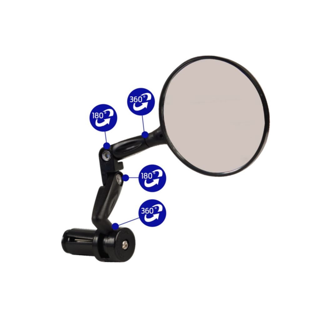Azur Falcon Bicycle Bar End Mirror | Ivanhoe Cycles