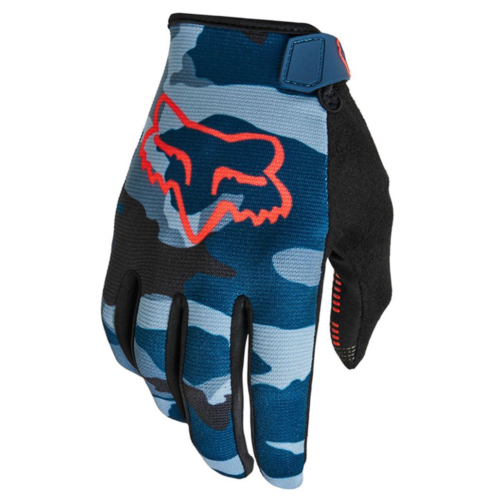 Fox Ranger Gloves - REFUEL Blue Camo | Ivanhoe Cycles