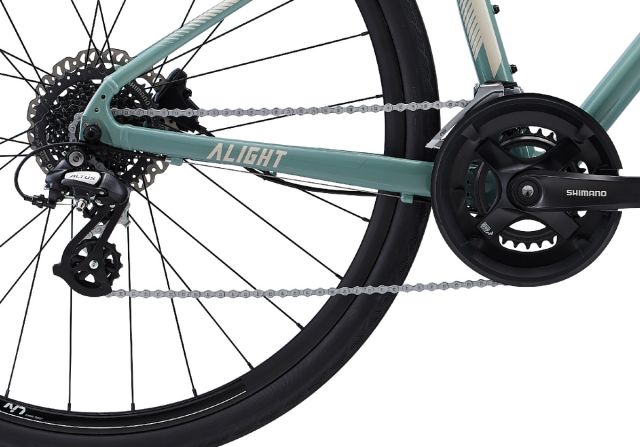 Liv Alight 2 Disc 2022 - Eucalyptus | Hybrid | Ivanhoe Cycles