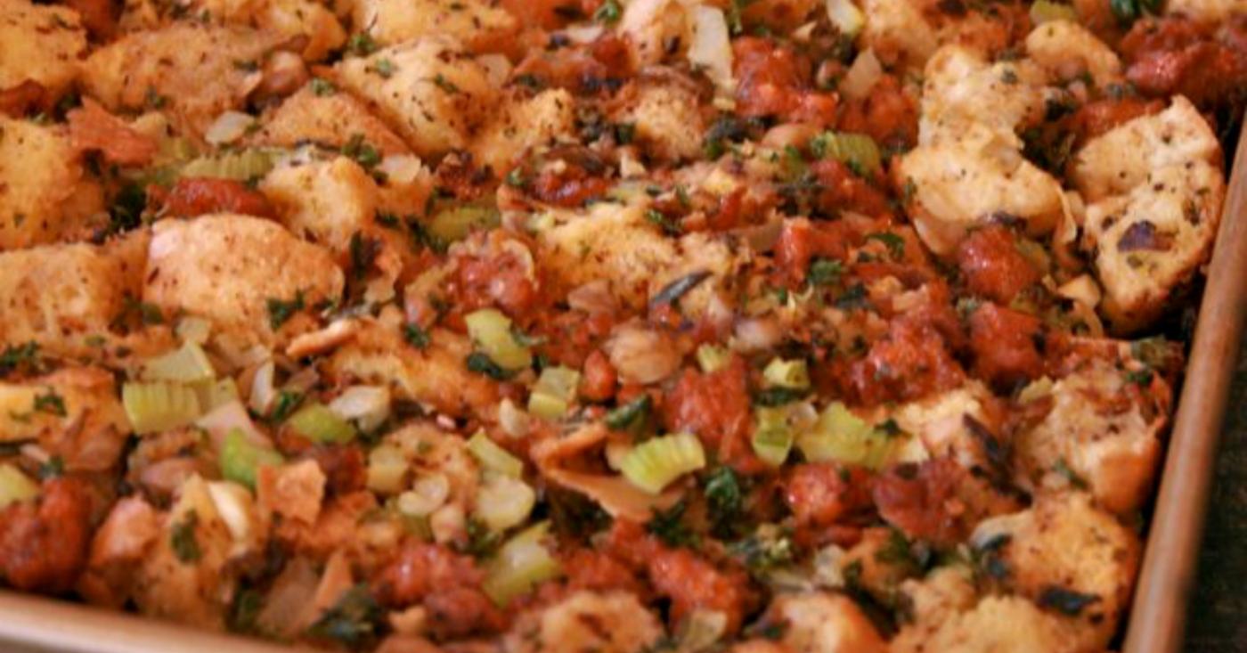Slow Cooker Stuffing | Once A Month Meals
