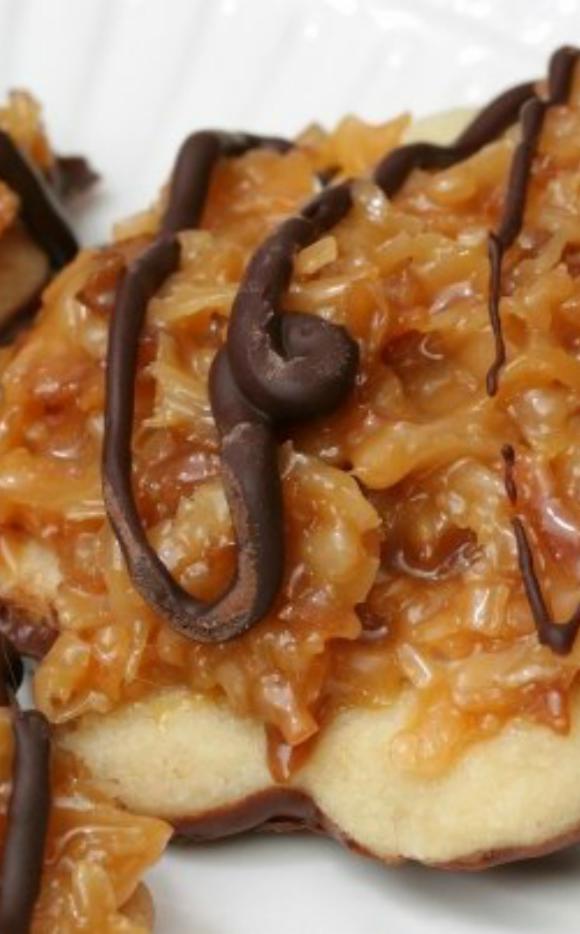 Homemade Samoa Cookies | Once A Month Meals