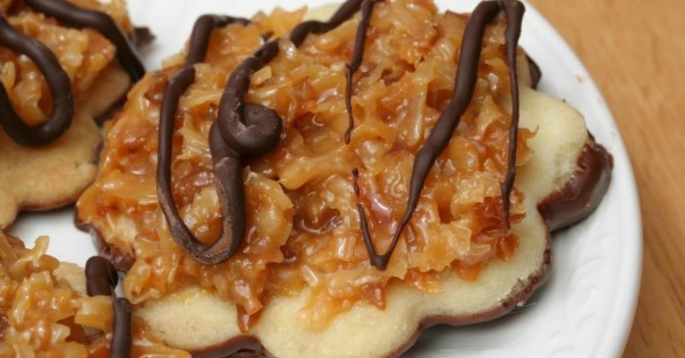 Homemade Samoa Cookies | Once A Month Meals