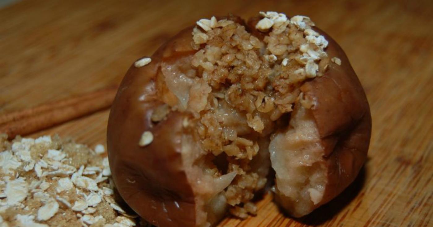 Inside Out Apple Crisp | Once A Month Meals