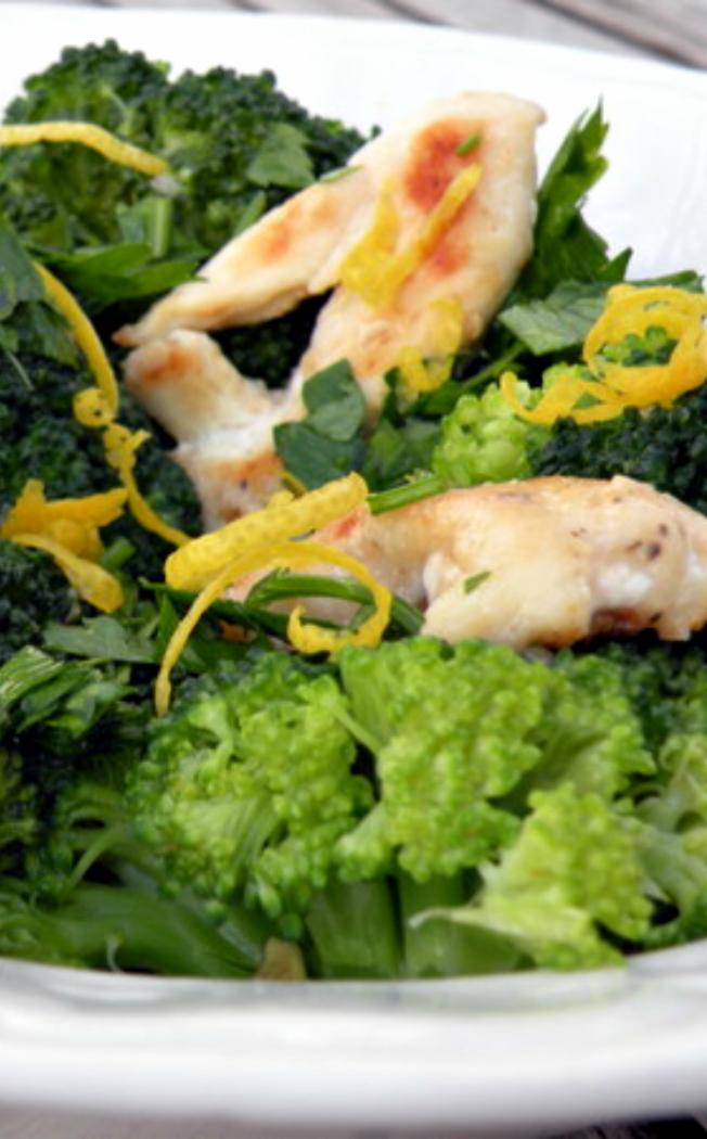 Light Lemon Chicken with Broccoli | Once A Month Meals