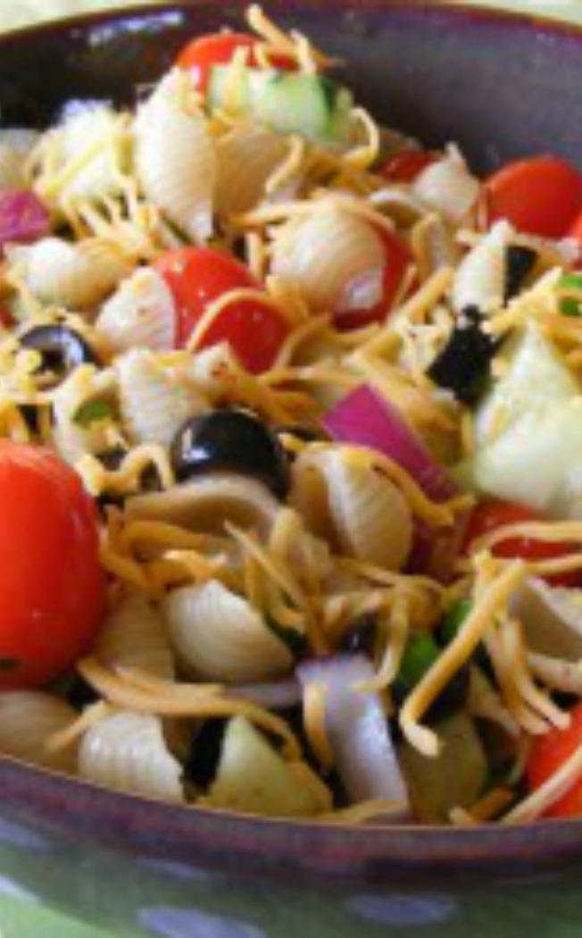Super Simple Pasta Salad | Once A Month Meals