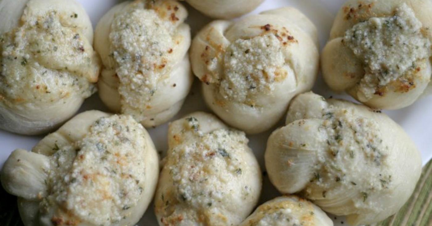 Real Food Buttery Garlic Knots | Once A Month Meals