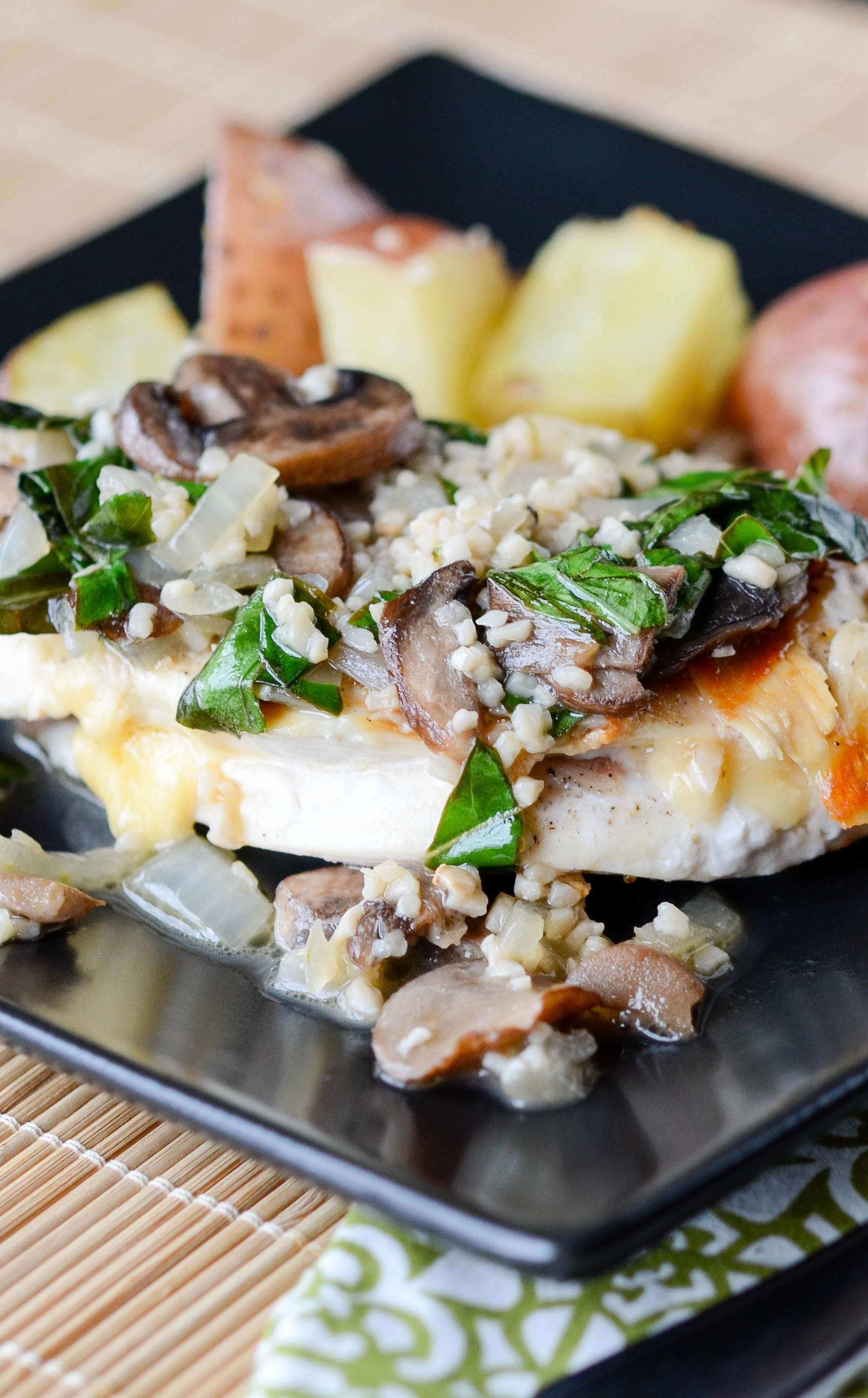 Carraba's Pollo Rosa Maria | Once A Month Meals