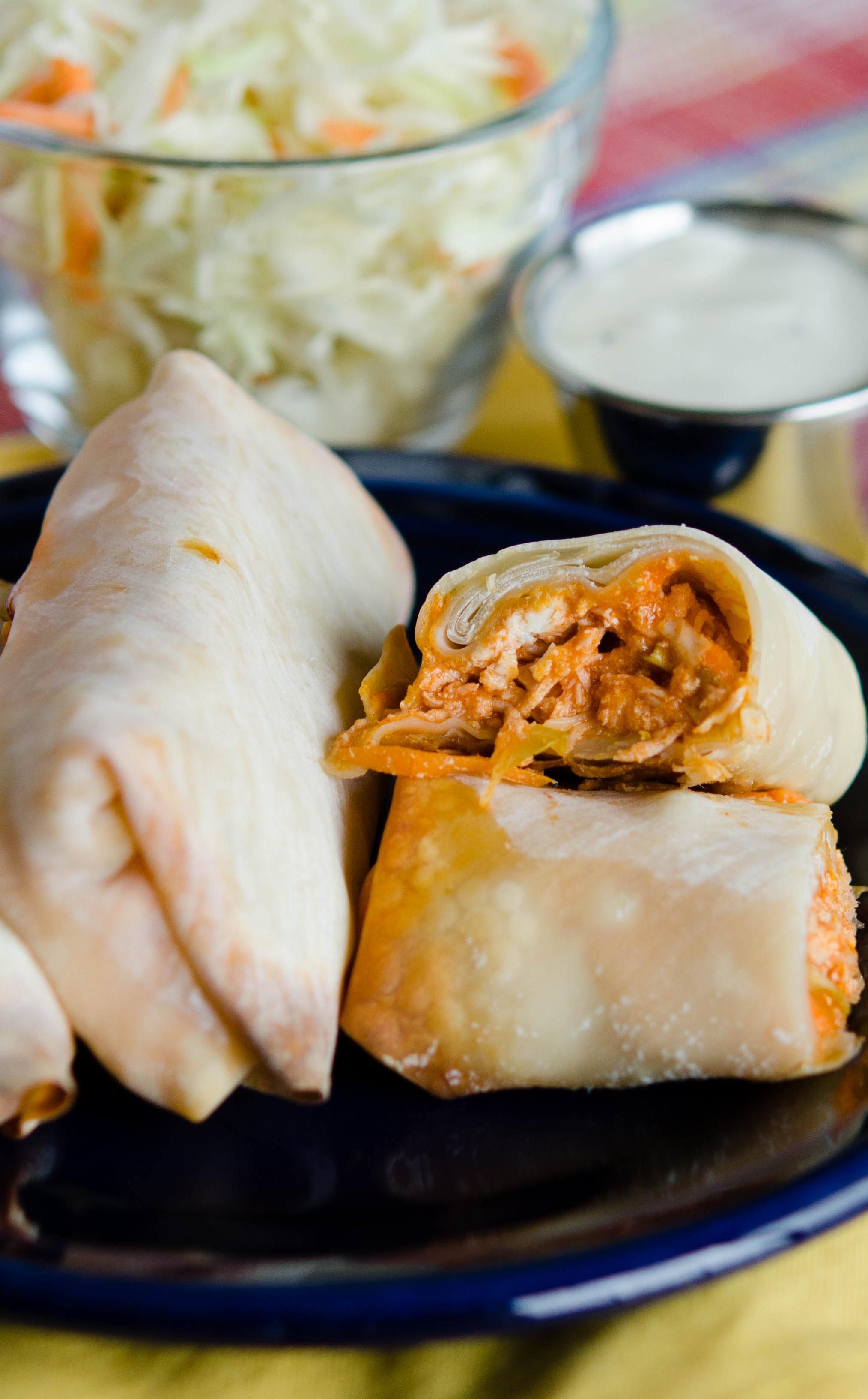 Buffalo Chicken Rolls - Lunch Version | Once A Month Meals