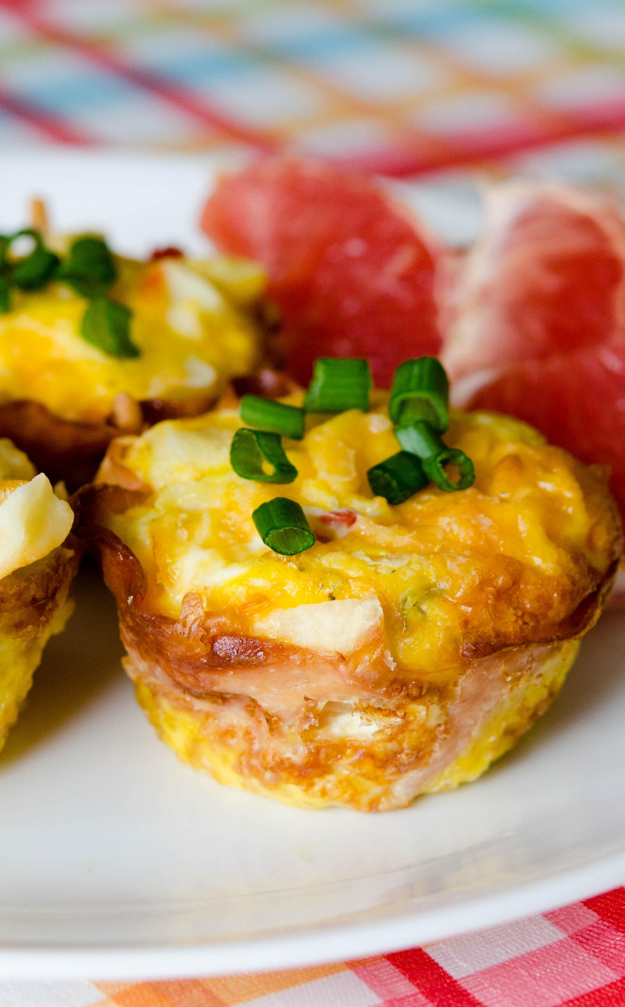 Gluten Free Dairy Free Ham Cups | Once A Month Meals