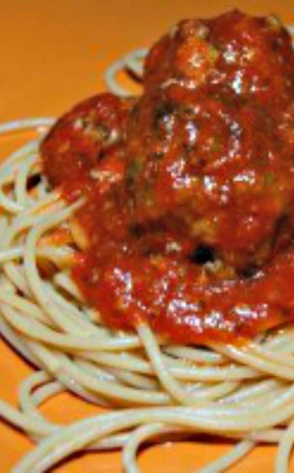 Spaghetti with Meatballs - Lunch Version | Once A Month Meals