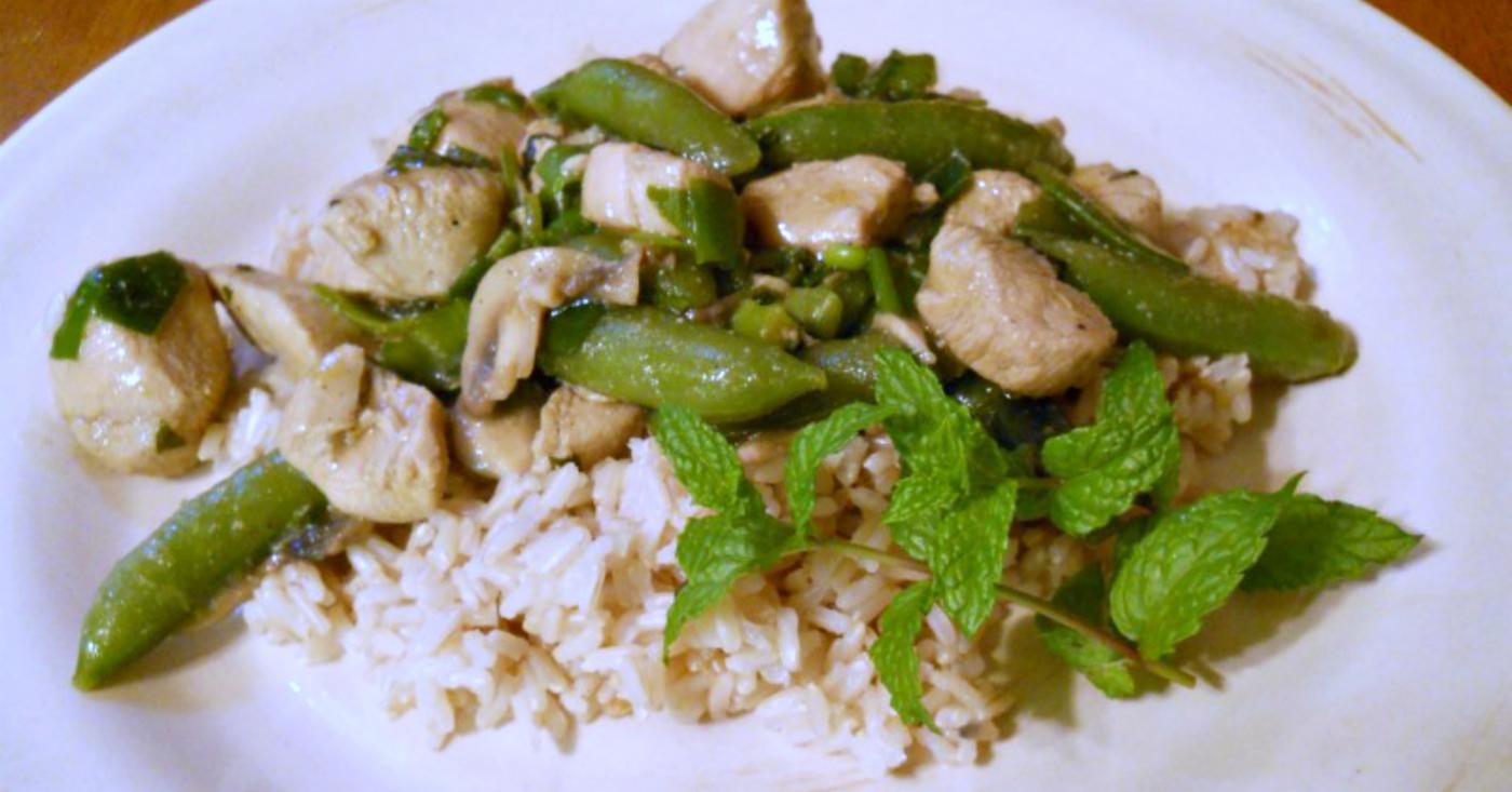 Chicken Stir Fry with Sugar Snap Peas - Dump and Go Dinner | Once A ...