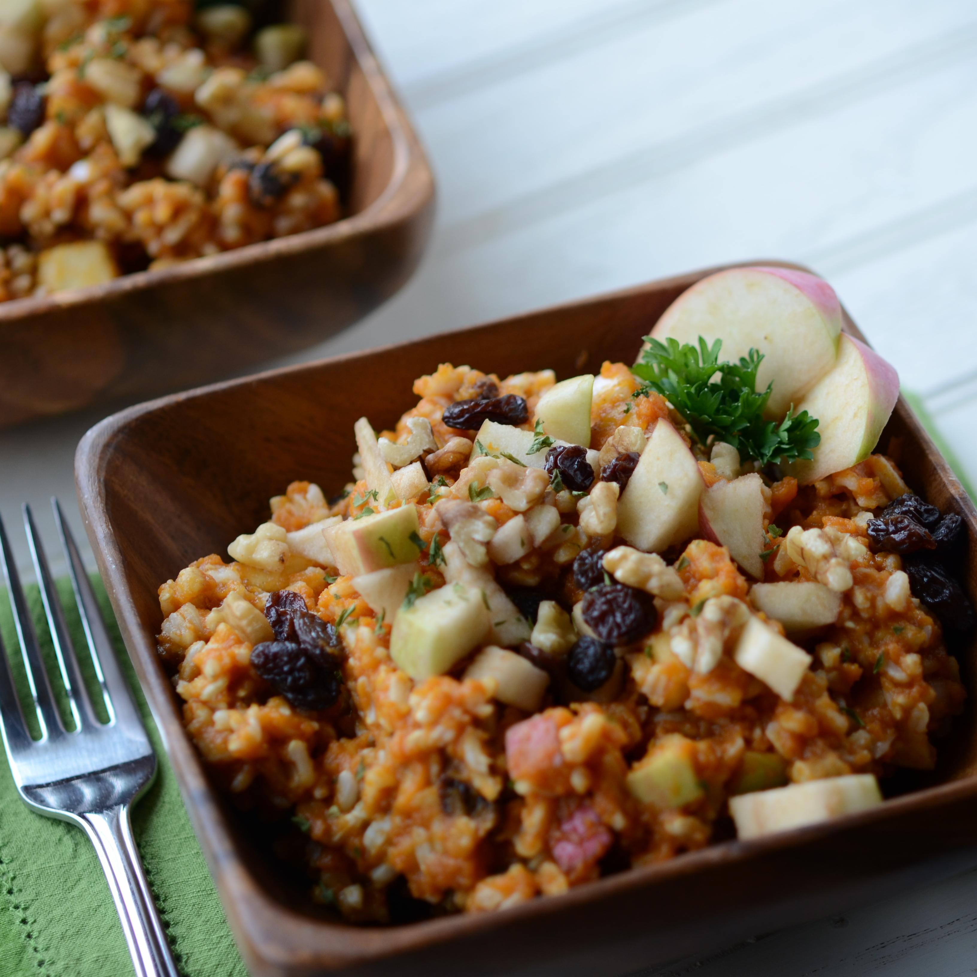 Gluten Free Dairy Free Pumpkin Apple Harvest Rice - Dump and Go Dinner ...