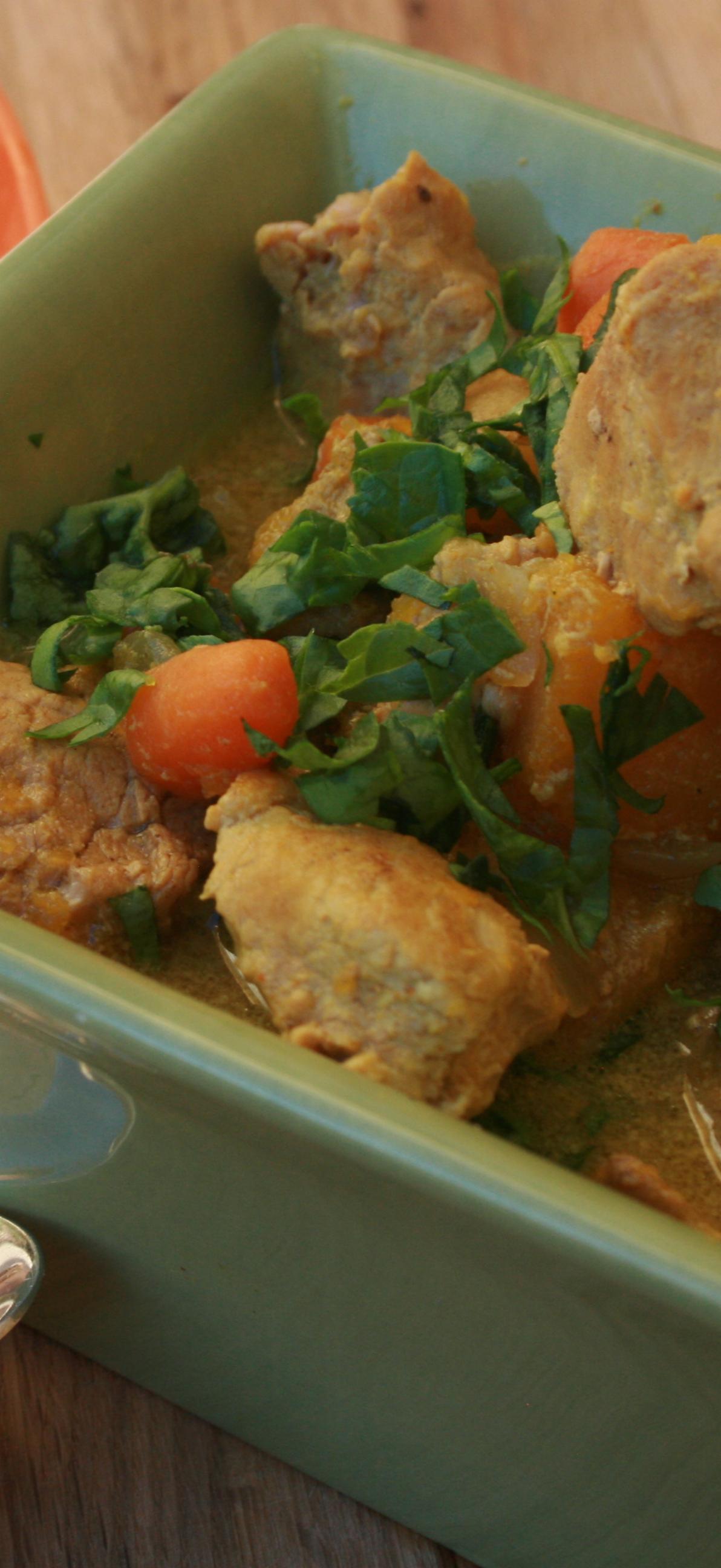 Slow Cooker Curried Pork and Fall Vegetable Stew - Lunch | Once A Month ...