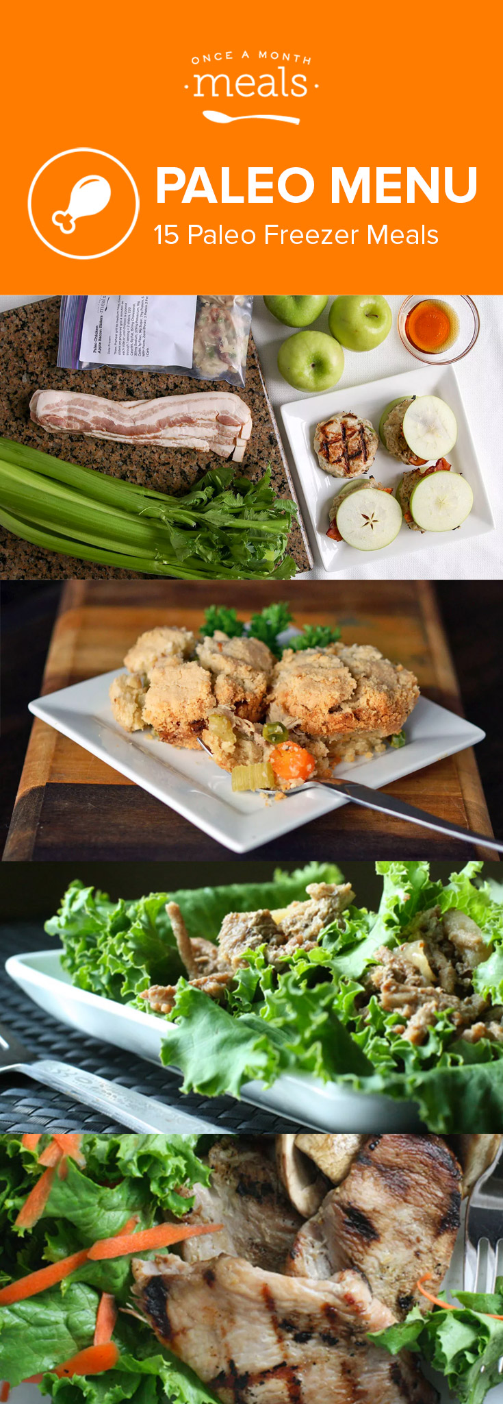 Summer Paleo Monthly Freezer Meal Plan Vol. 12 | Once A Month Meals