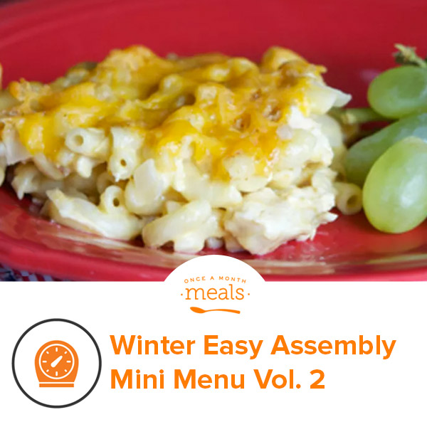 Winter Dump and Go Mini Freezer Meal Plan Vol. 2 | Once A Month Meals