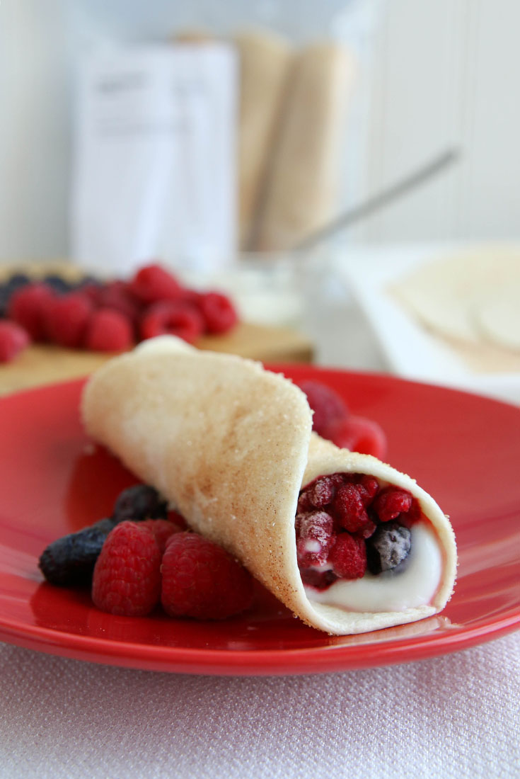 Fruity Breakfast Burritos | Once A Month Meals
