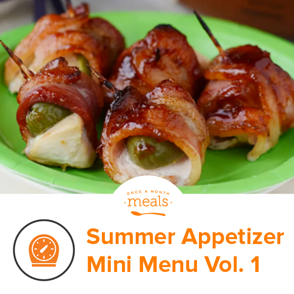 Appetizer Freezer Recipes Vol. 2 | Once A Month Meals