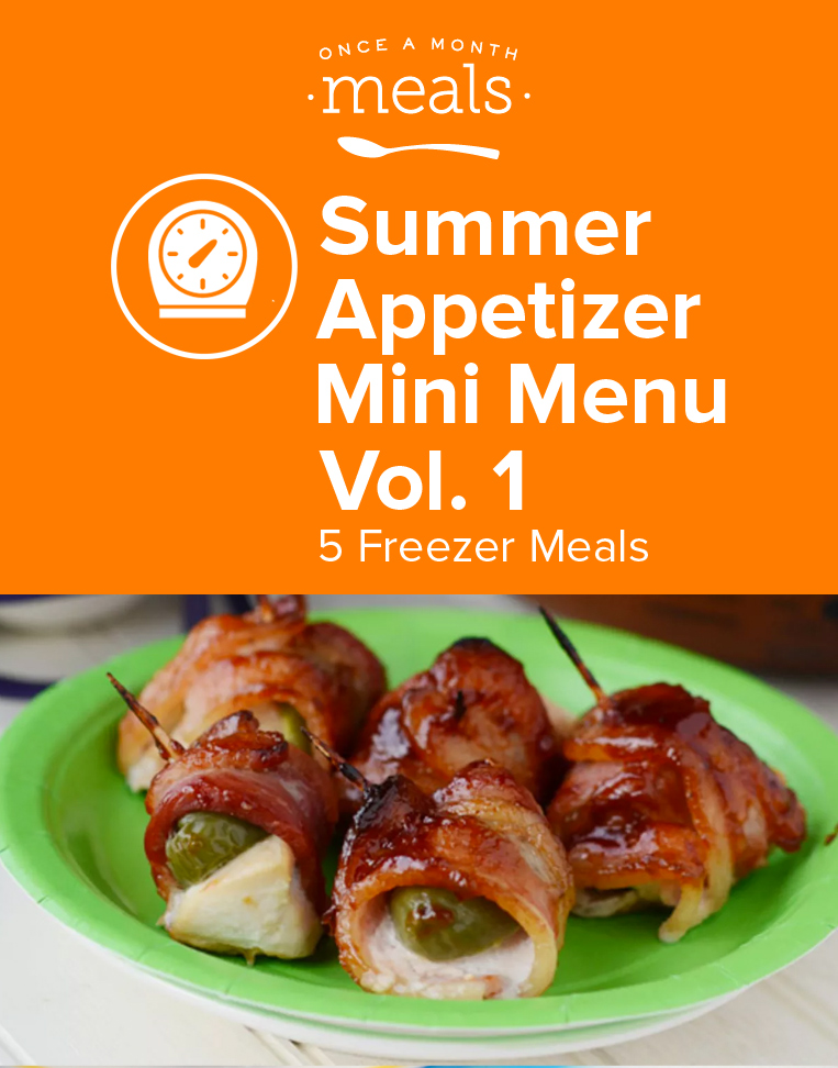 Appetizer Freezer Recipes Vol. 2 | Once A Month Meals