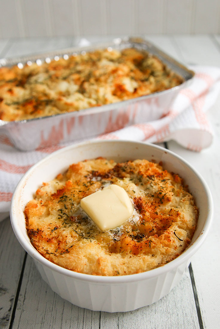 Lightened Up Mashed Potatoes | Once A Month Meals