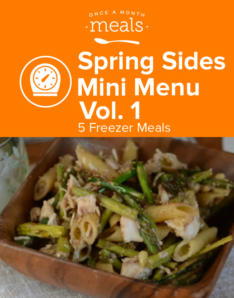 Sides Freezer Recipes Vol. 3 | Once A Month Meals