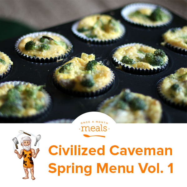 "Civilized Caveman" Mini Freezer Meal Plan Vol. 15 | Once A Month Meals