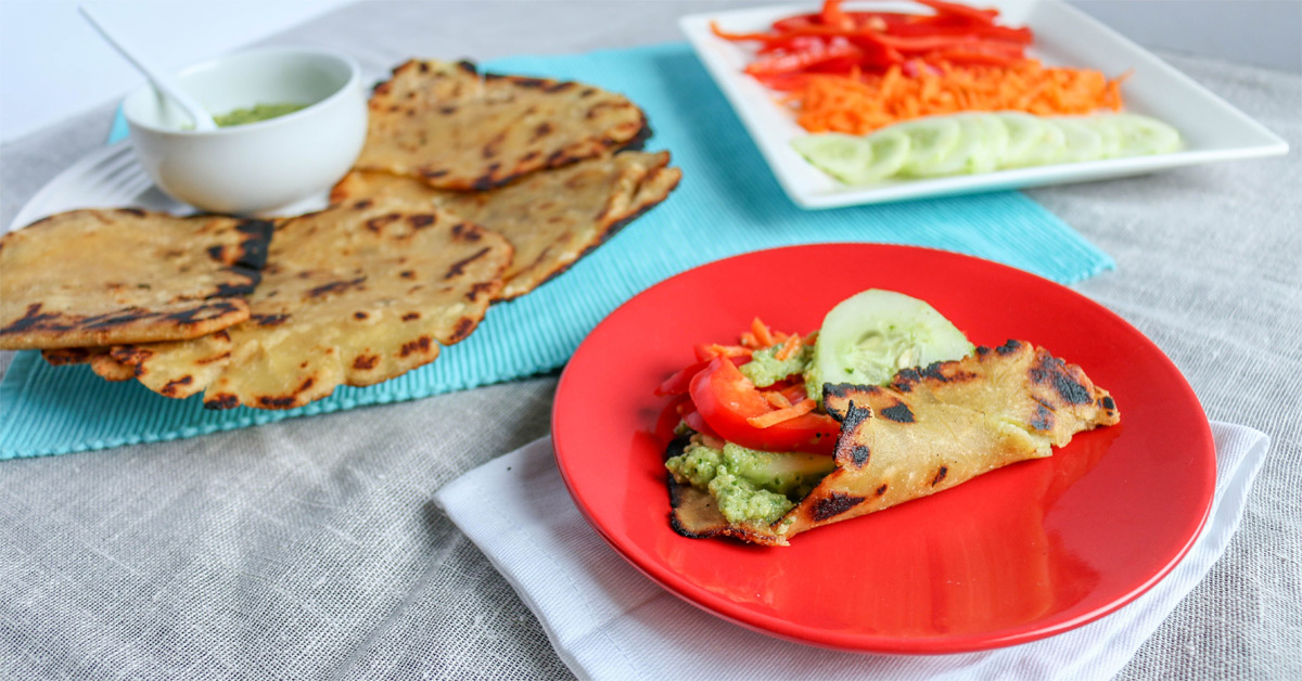 Vegan Naan | Once A Month Meals