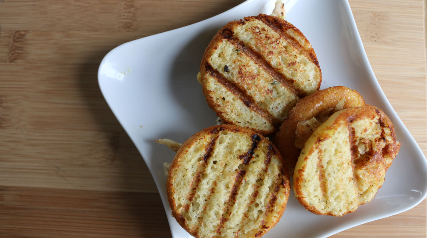 Paleo Honey Mustard Grilled Chicken Mini Paninis - Lunch Version | Once ...