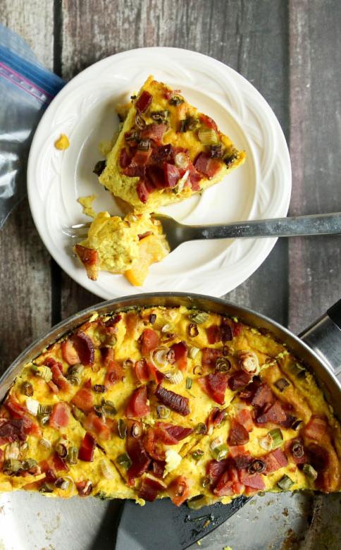 Farmer's Market Frittata- Dinner Easy Assembly Version | Once A Month Meals
