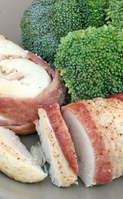 Bacon Wrapped Spicy Chicken Poppers- Lunch Freezer Meal | Once A Month ...