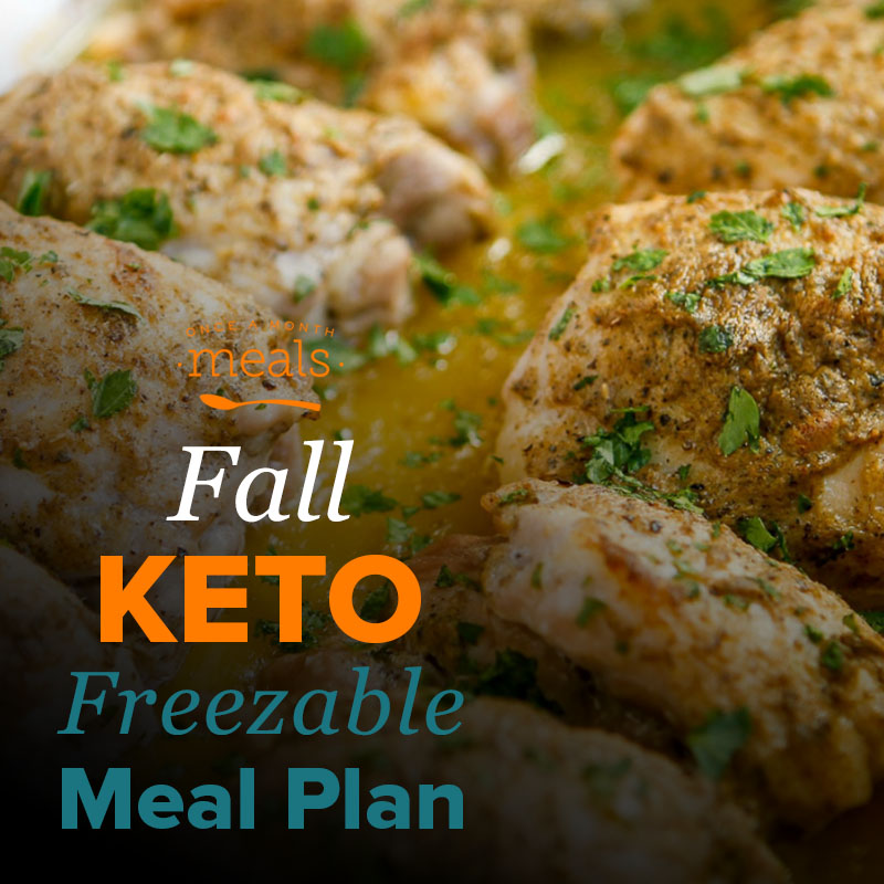 Fall Keto Monthly Freezer Meal Plan Vol. 2 | Once A Month Meals