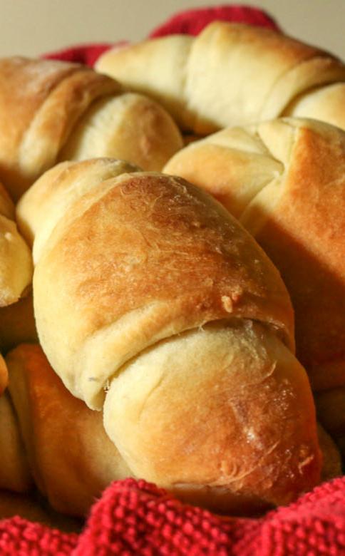 Make Ahead Butterhorn Rolls - Ready to Eat | Once A Month Meals