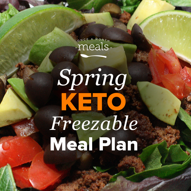Spring Keto Mini Freezer Meal Plan Vol. 3 | Once A Month Meals