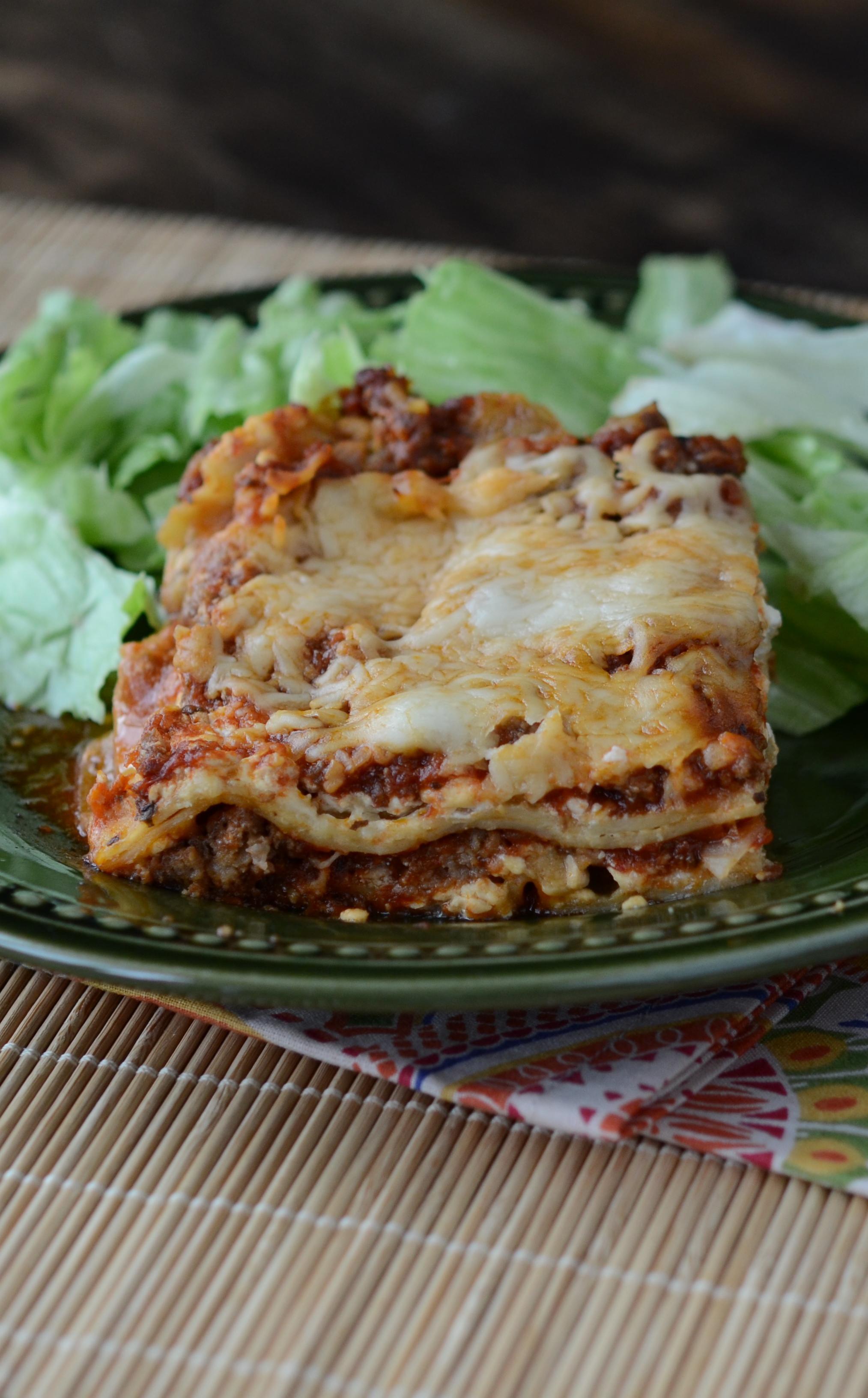 Instant Pot Lasagna - Ready to Eat Dinner | Once A Month Meals