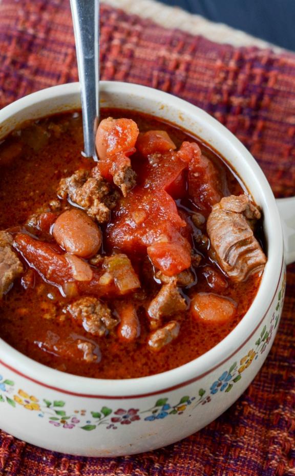 A Man's Chili - Lunch | Once A Month Meals
