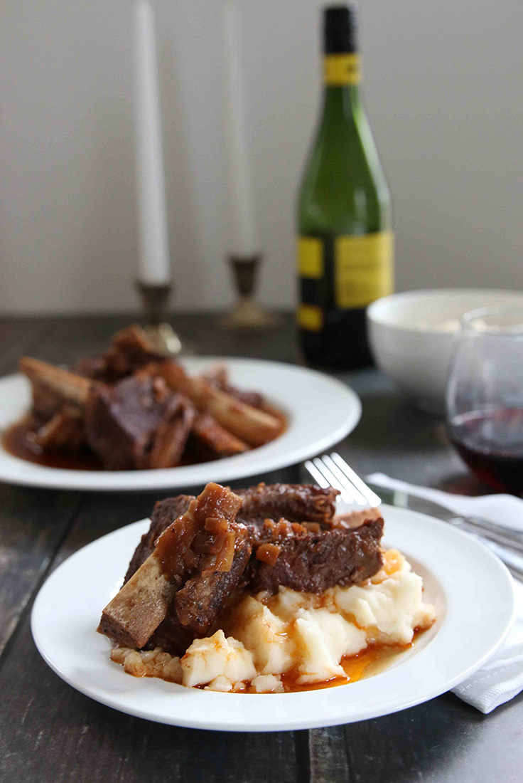 Tender Braised Short Ribs - Ready to Eat Dinner | Once A Month Meals