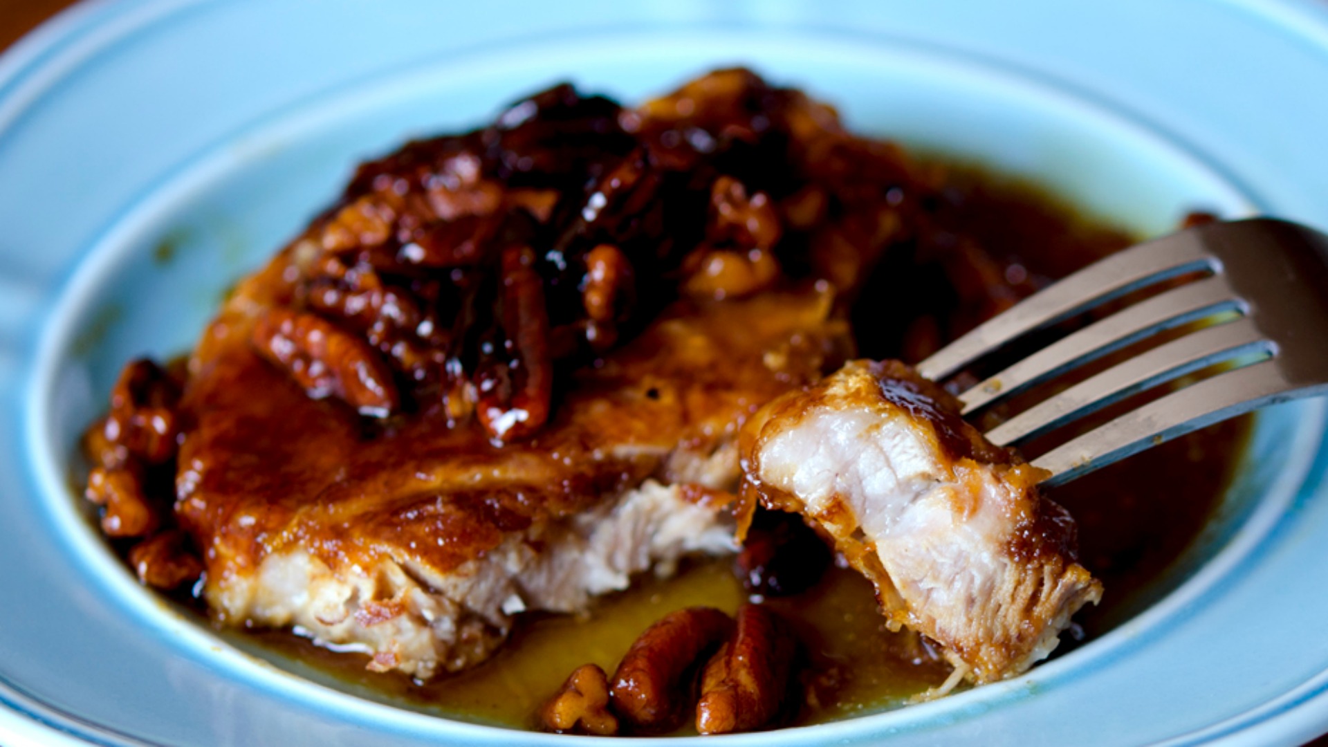 Honey Pecan Pork Chops - Dump and Go Dinner | Once A Month Meals